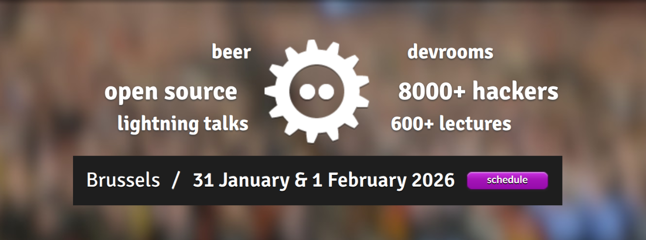 All about FOSDEM 2026 in a nutshell on // foss.events
